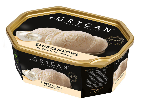 grycanonline > Lody GRYCAN Śmietankowe 1100ml WARSZAWA warszawa